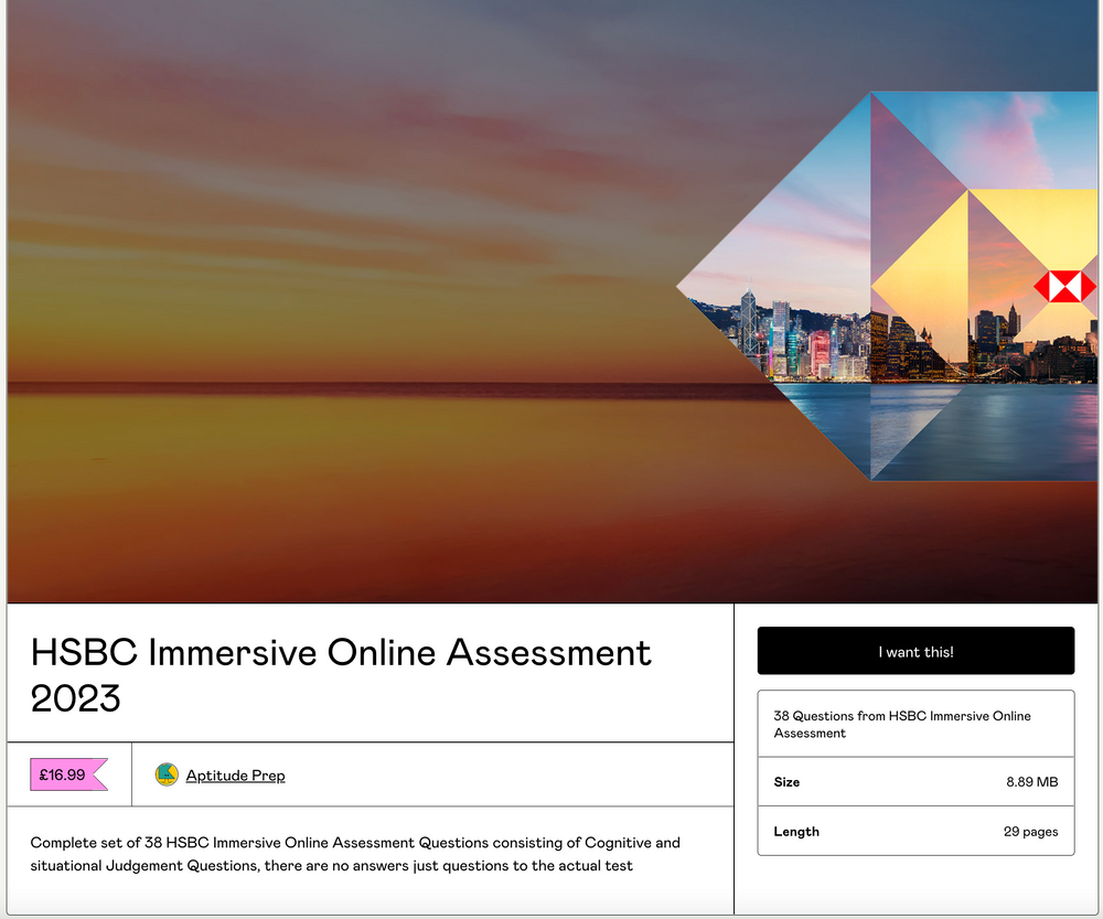 The Full HSBC Online Immersive Assessment Guide for 2023