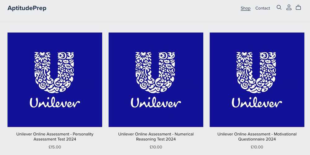 Unilever Online Assessment full guide to acing the test
