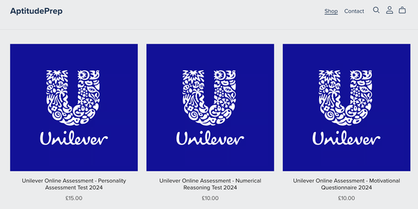 Unilever Online Assessment full guide to acing the test