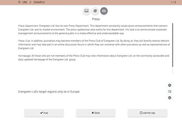 UBS Junior Talent Cognitive Assessment 2025 | Practice Tests
